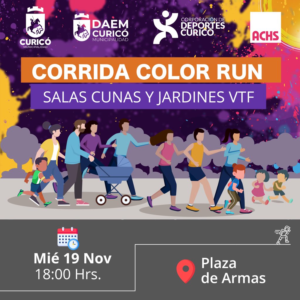 “Corrida Color Run Salas Cunas y Jardines VTF” en el marco de la Semana ...